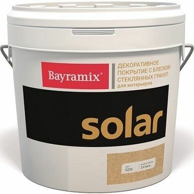 Мозаичное Покрытие Bayramix Solar 12кг Стеклянные Гранулы с Перламутром / Байрамикс Солар