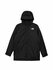 Куртка The North Face, размер 6 лет, черный/серый металик