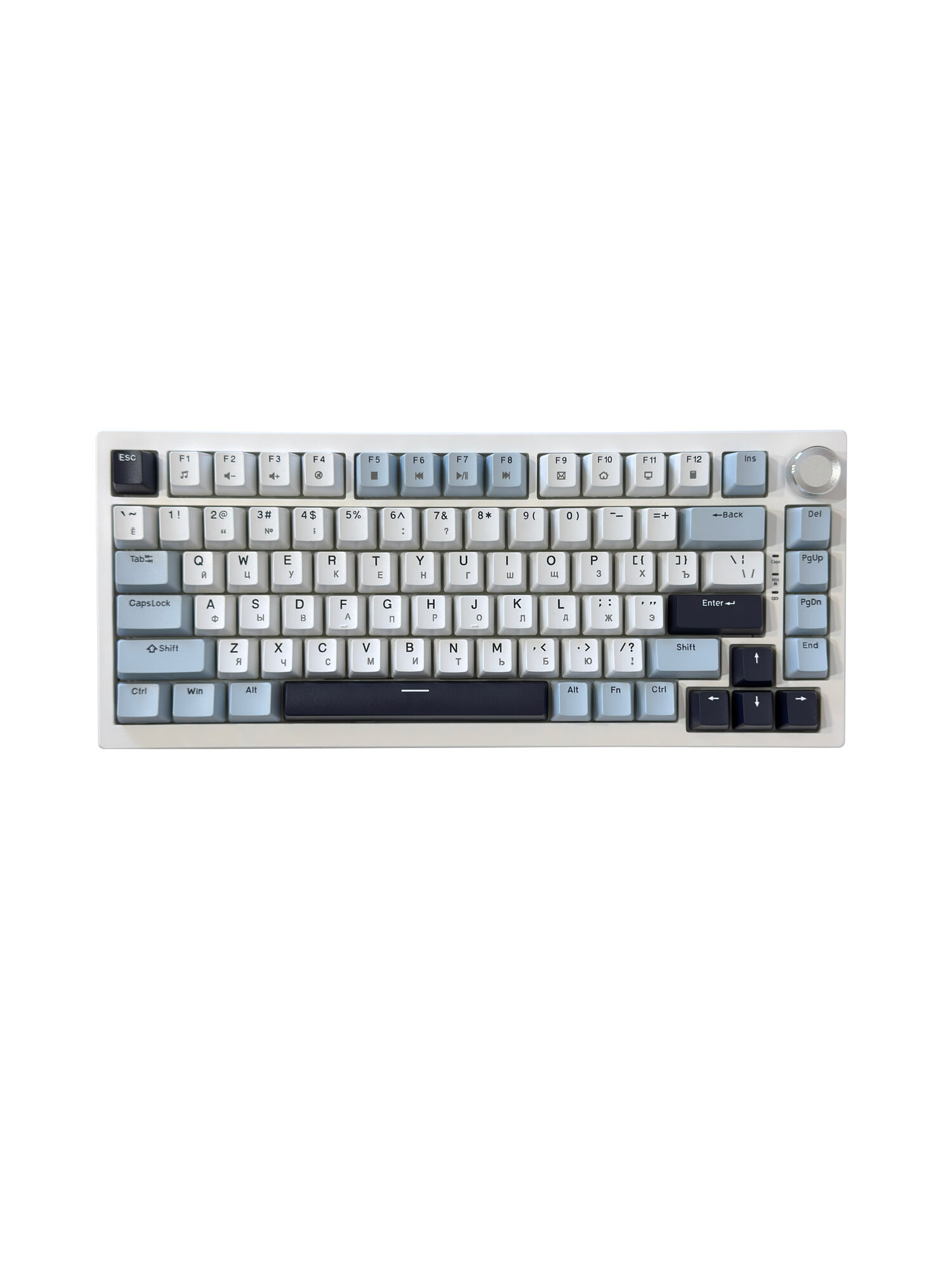 Клавиатура беспроводная механическая игровая Mavens K81 "Black" | Cherry MX 2 Green | подсветка RGB | Hot Swap | Puller