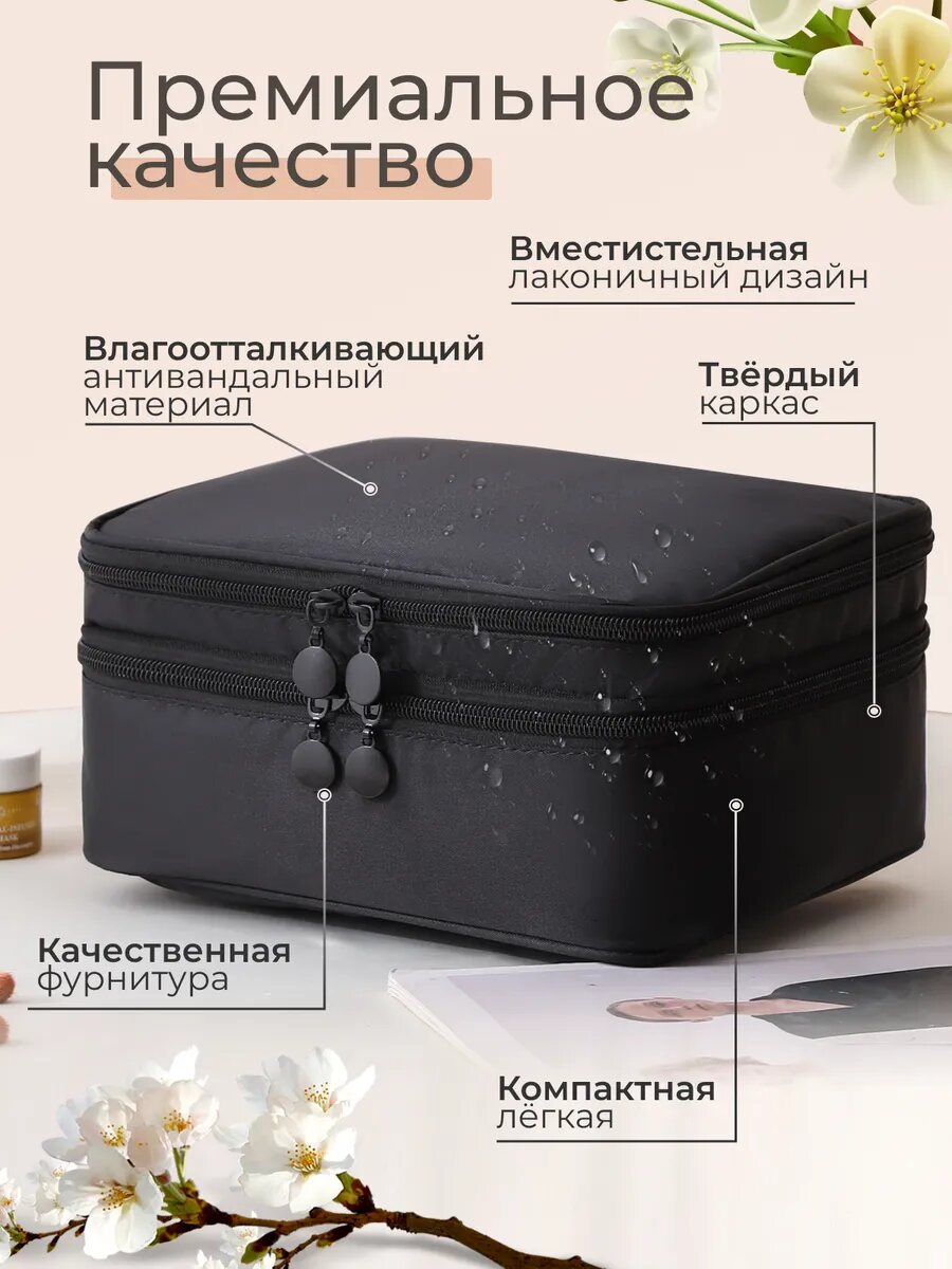 Косметичка , черный 2 — фото 1