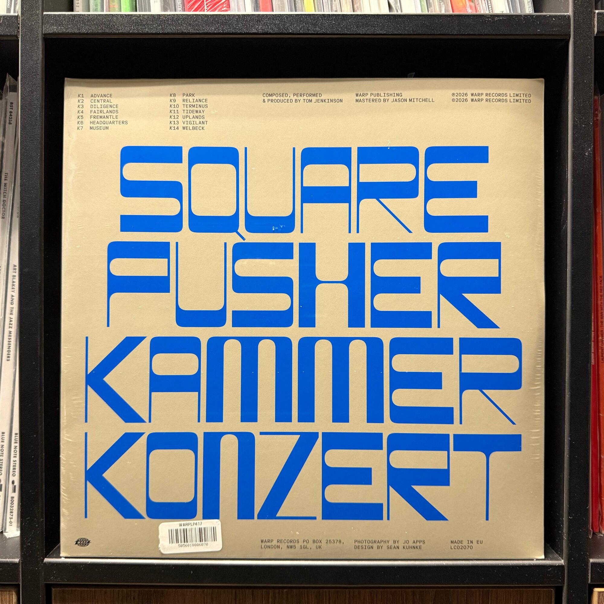Виниловая пластинка SQUAREPUSHER - Kammerkonzert (still sealed, gatefold 2xLP) LP Винил