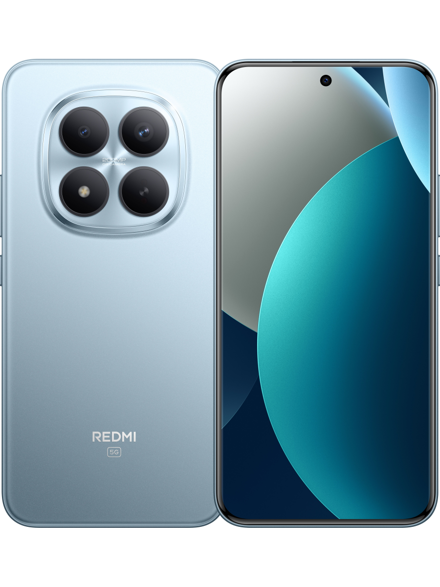 Смартфон Xiaomi Redmi Note 15 Pro+, голубой, AMOLED, 5G, 12Гб, 512ГБ