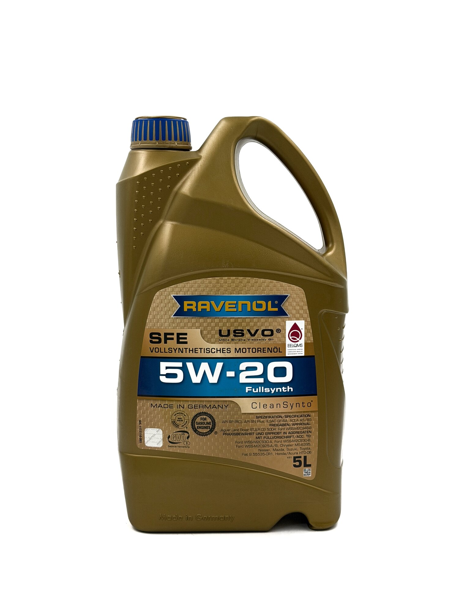 Масло моторное Ravenol Super Fuel Economy SFE 5W-20, 5 литров