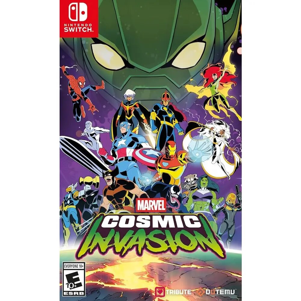 Игра Marvel Cosmic Invasion (Nintendo Switch, русская версия) Tribute Games Картридж 12+