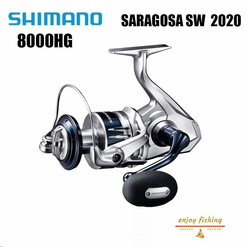 SHIMANO 2020 SARAGOSA SW 8000HG Прялка Рыболовная катушка Рыболовные снасти