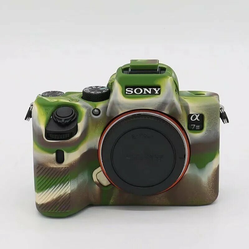 Защитный силиконовый чехол для фотоаппарата Sony Alpha ILCE-A7RM3/ A7R3 III/ A7M3/ A7III/ mark 3 ультра-тонкая полимерная из мягкого качественного силикона