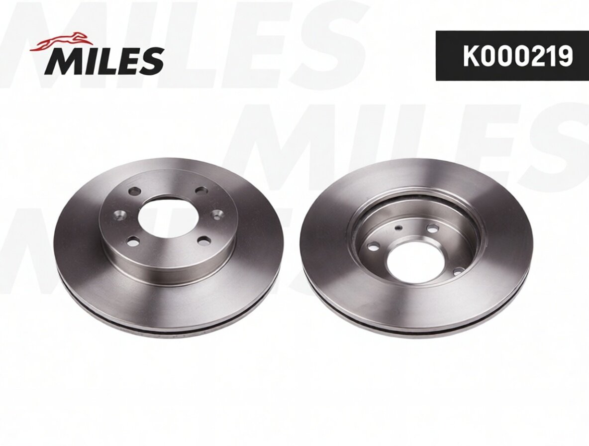 Диск тормозной передний Miles K000223