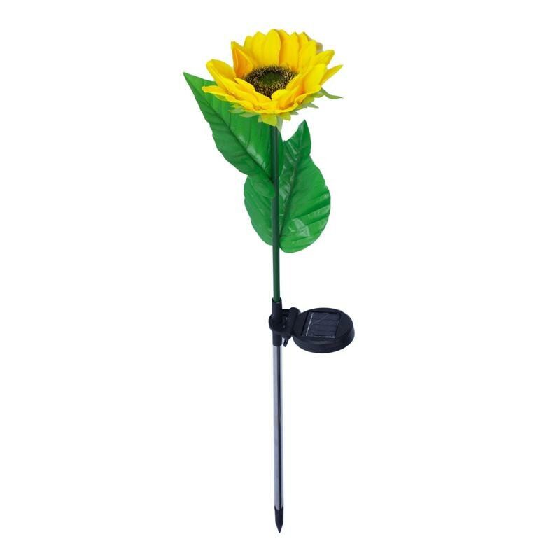 Светильник светодиодный садовый USL-S-814/PT700 SUNFLOWER Подсолнух 8LED тепл. бел. IP44 на солнечн. батарее аккум. 1хAA Ni-Mh (в компл.) Uniel UL-00009378