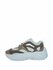 Кроссовки Armani Exchange Panelled mesh sneakers, размер 38, белый