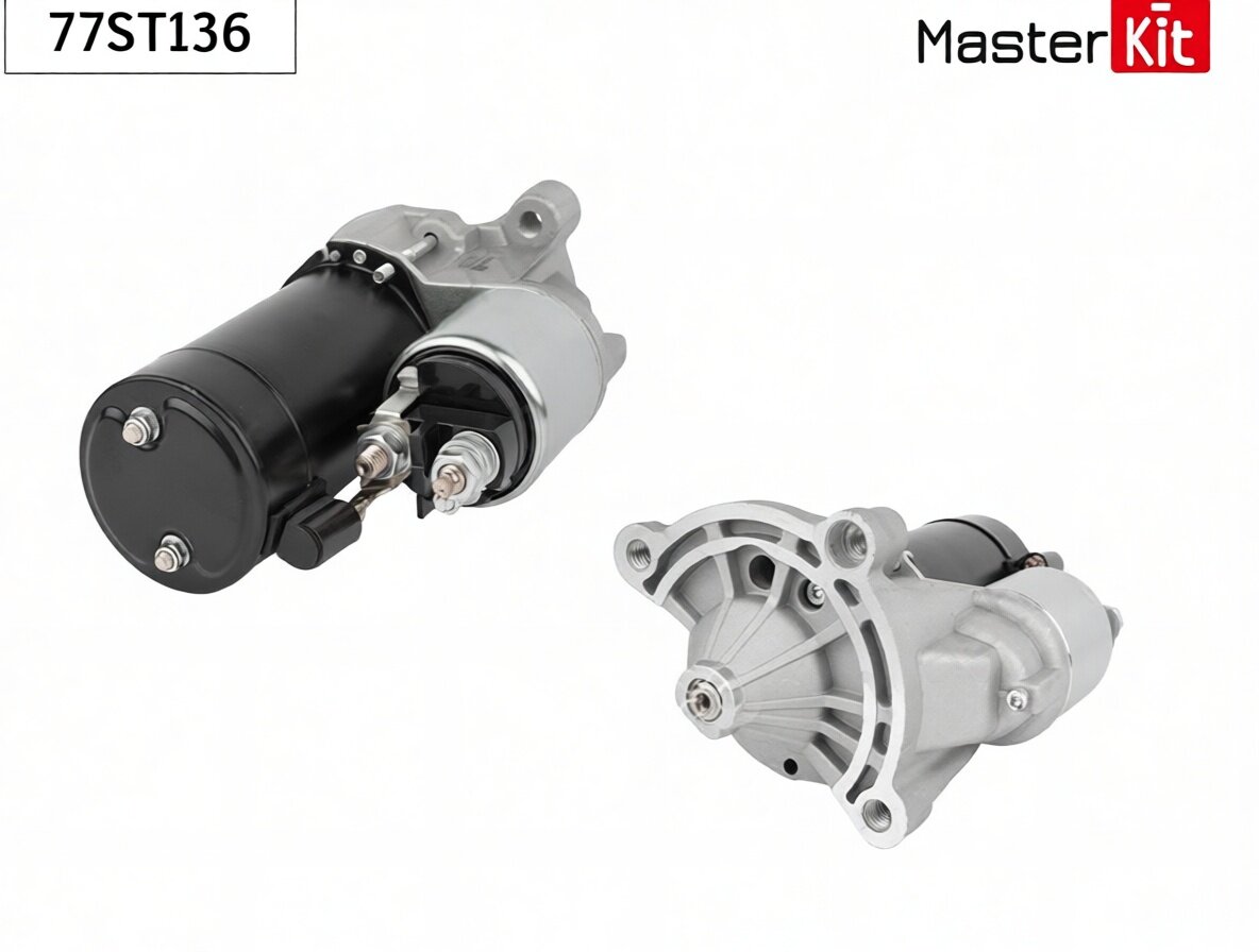 Стартер CITROEN JUMPER, PEUGEOT BOXER 02- 77ST136 MasterKit арт. 77ST136