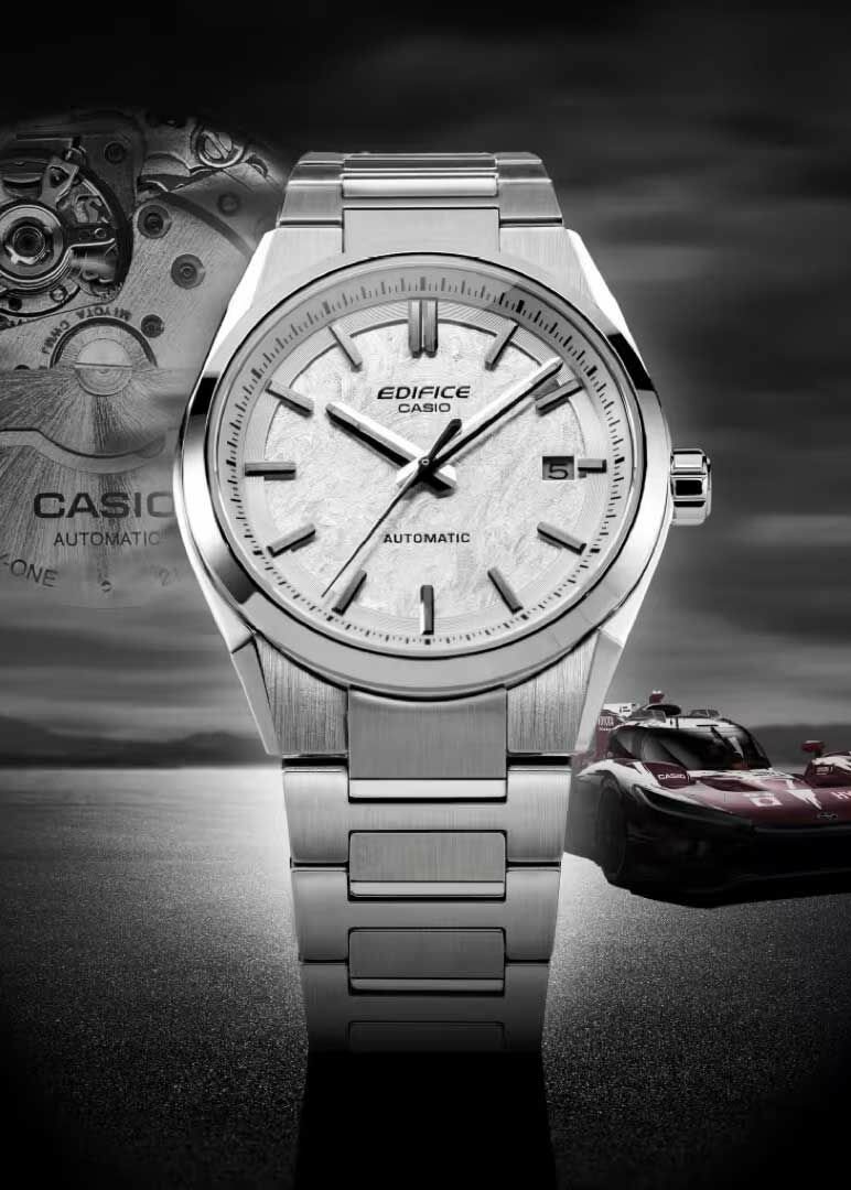 Наручные часы CASIO, белый, серебряный — фото 1