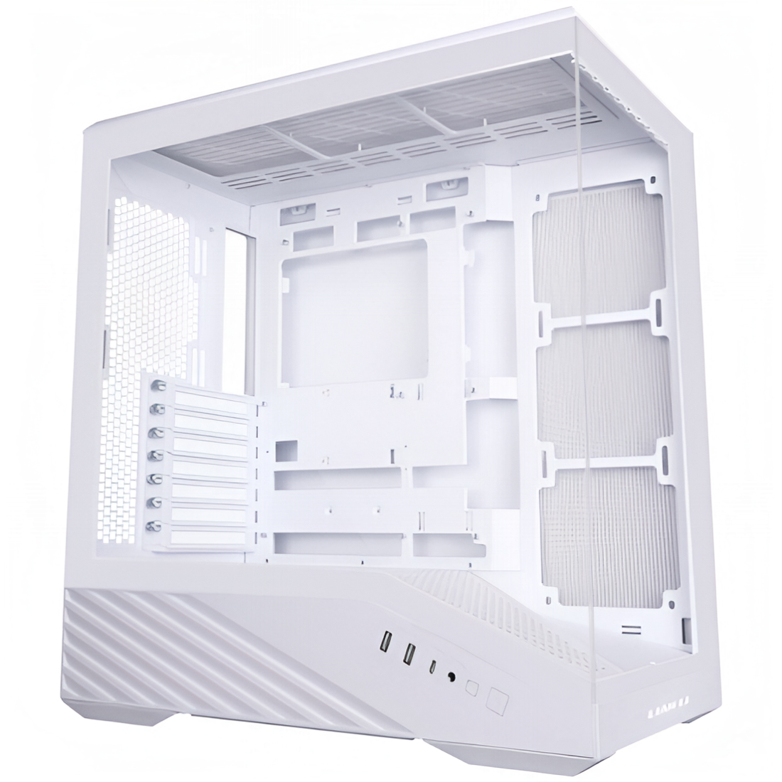 Корпус Midi-Tower Lian LI V100W TG ARGB, E-ATX, White (G99. V100W. R1)