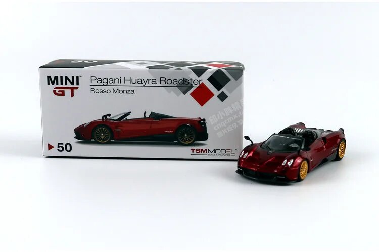 MINI GT 1:64 Pagani Sports Car Red 50