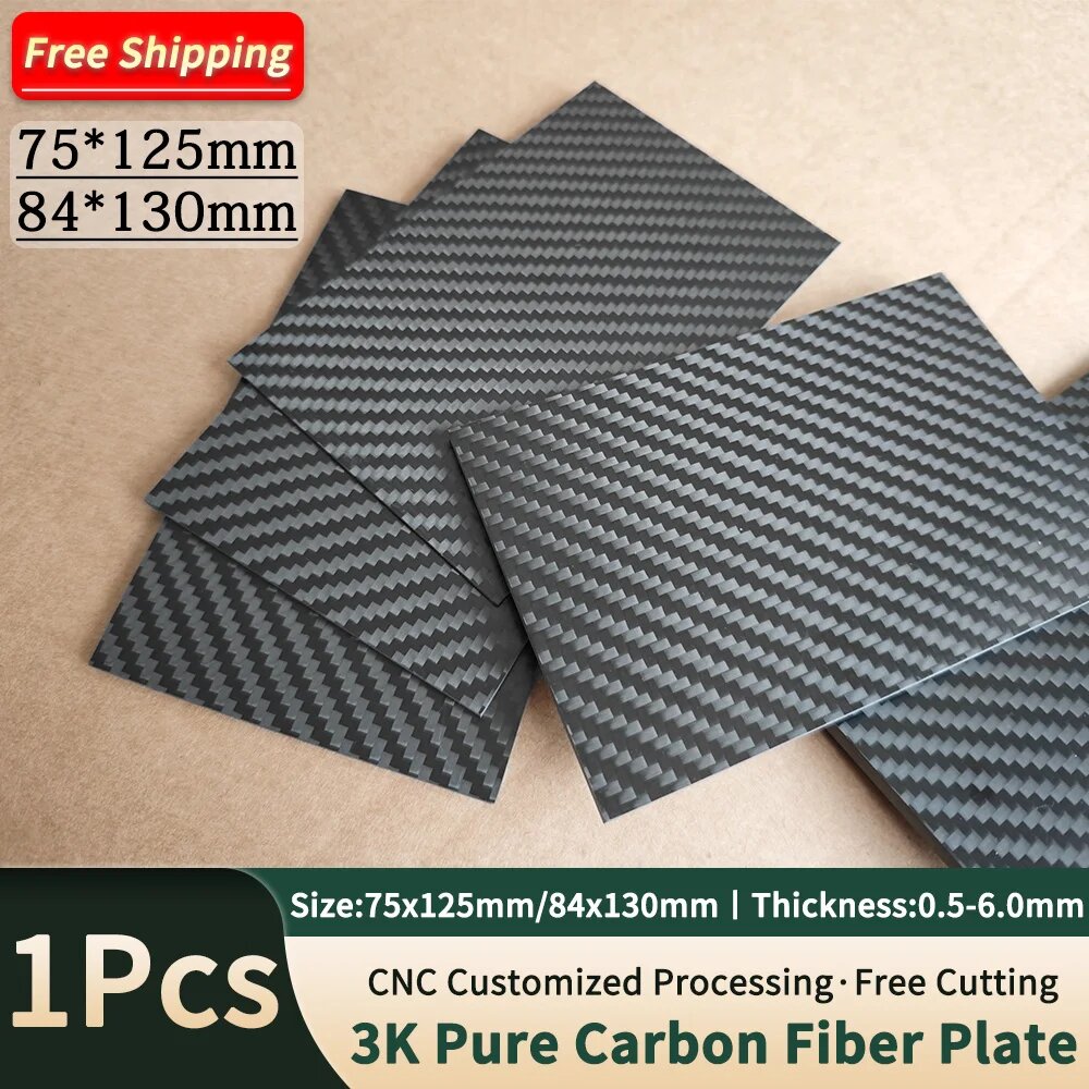 Лист карбона CARBON TIME 3K 5.0x84x130mm