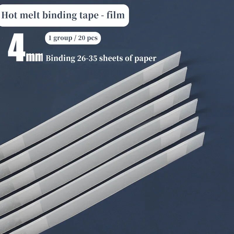 Машина для переплета горячим клеем 2-36 мм 4mm-20 pieces