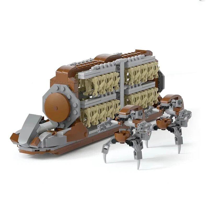 Конструктор M MENBIS Star Plan Attack Droids 500+ деталей