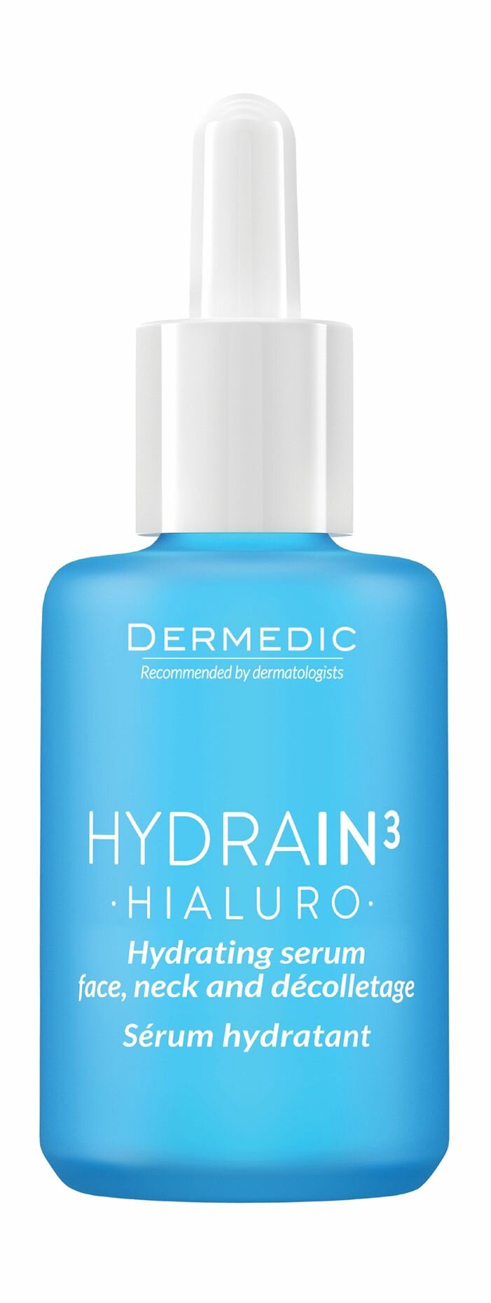 DERMEDIC Сыворотка для лица, шеи и декольте увлажняющая Hydrain3 Hialuro, 30 мл