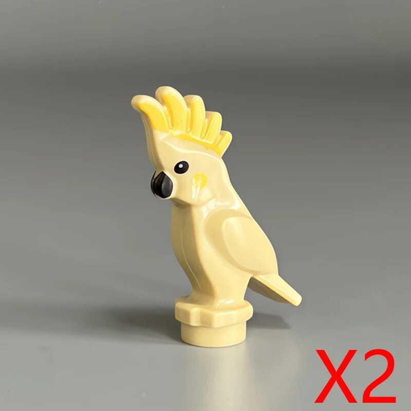 Желтый попугай LEGO, 2 шт. B3-6-2