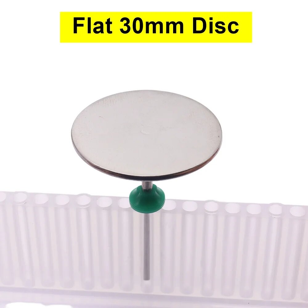 Насадки для маникюрного сверла Easy Nail из нержавеющей стали 10-35 мм Flat 30mm