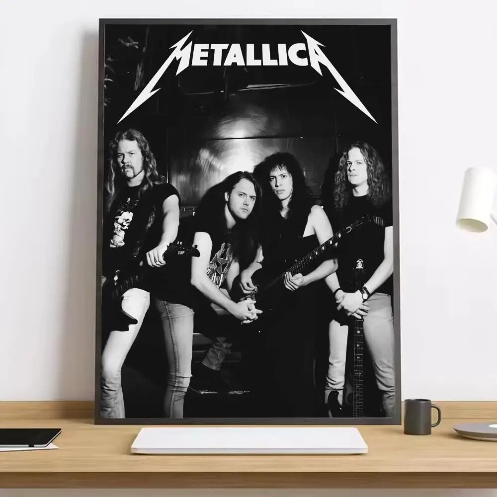 Постер Metallica, 40x50 см, Черный