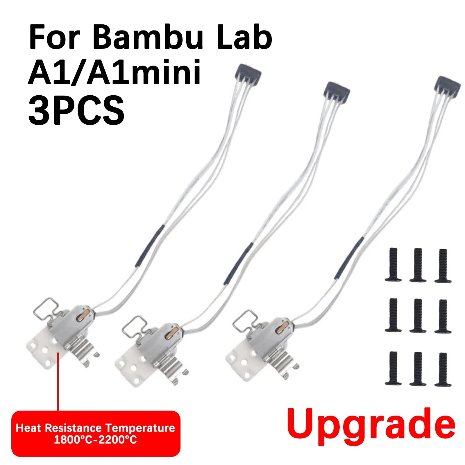 Горячий конец v3.0 3шт для Bambu Lab A1/A1mini