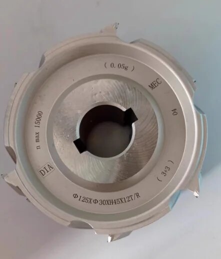 Алмазная фреза для кромкооблицовочной машины NANXING 125X30XH45X12T