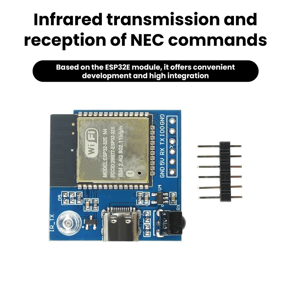 ESP32 IR Transmitter & Receiver Module — фото 1