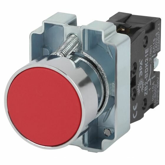 Кнопка LAY5-BA42 крас. d22mm (2шт)