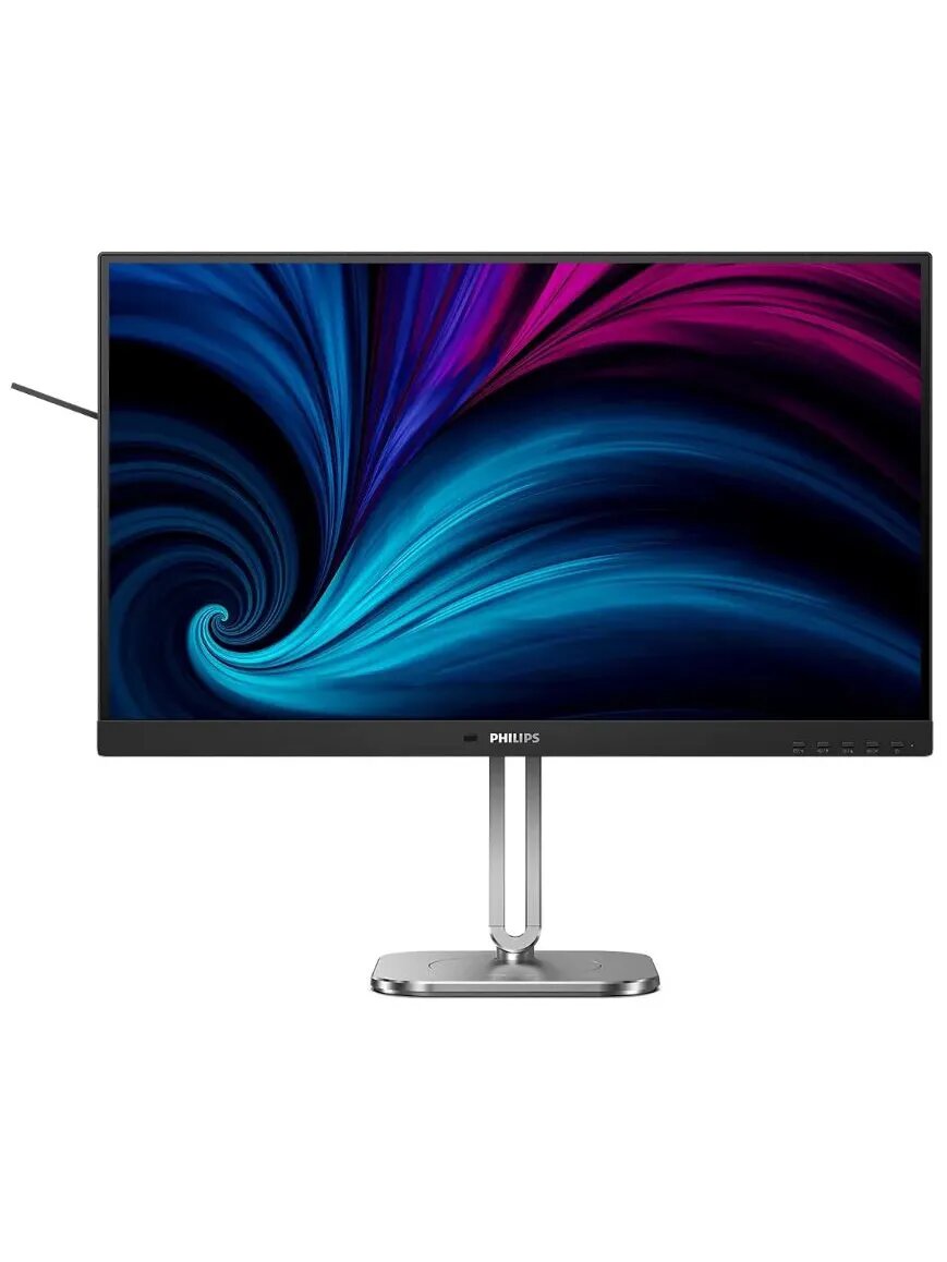Монитор 27" Philips, 27B2N4500, IPS, 120Гц, 16:9, Черный/Серебристый