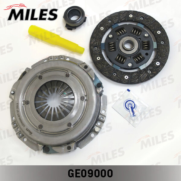 MILES Сцепление комплект (RENAULT LOGAN/SANDERO/MEGANE I/CLIO I-II 1.2-1.4 91-) D180 мм (LUK 618309100) GE09000