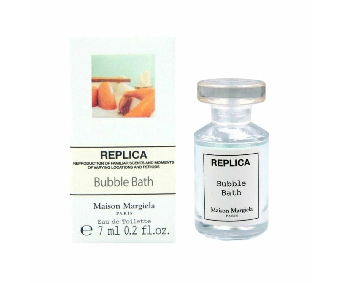 Maison Margiela REPLICA Bubble Bath 7 мл туалетная вода унисекс, цветочные, древесно-мускусные