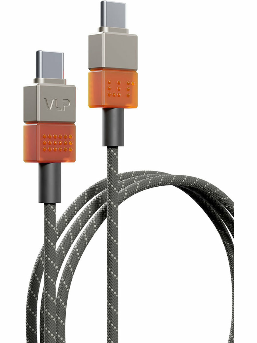 Кабель VLP Neo USB-C / USB-С 1,5 м Серый