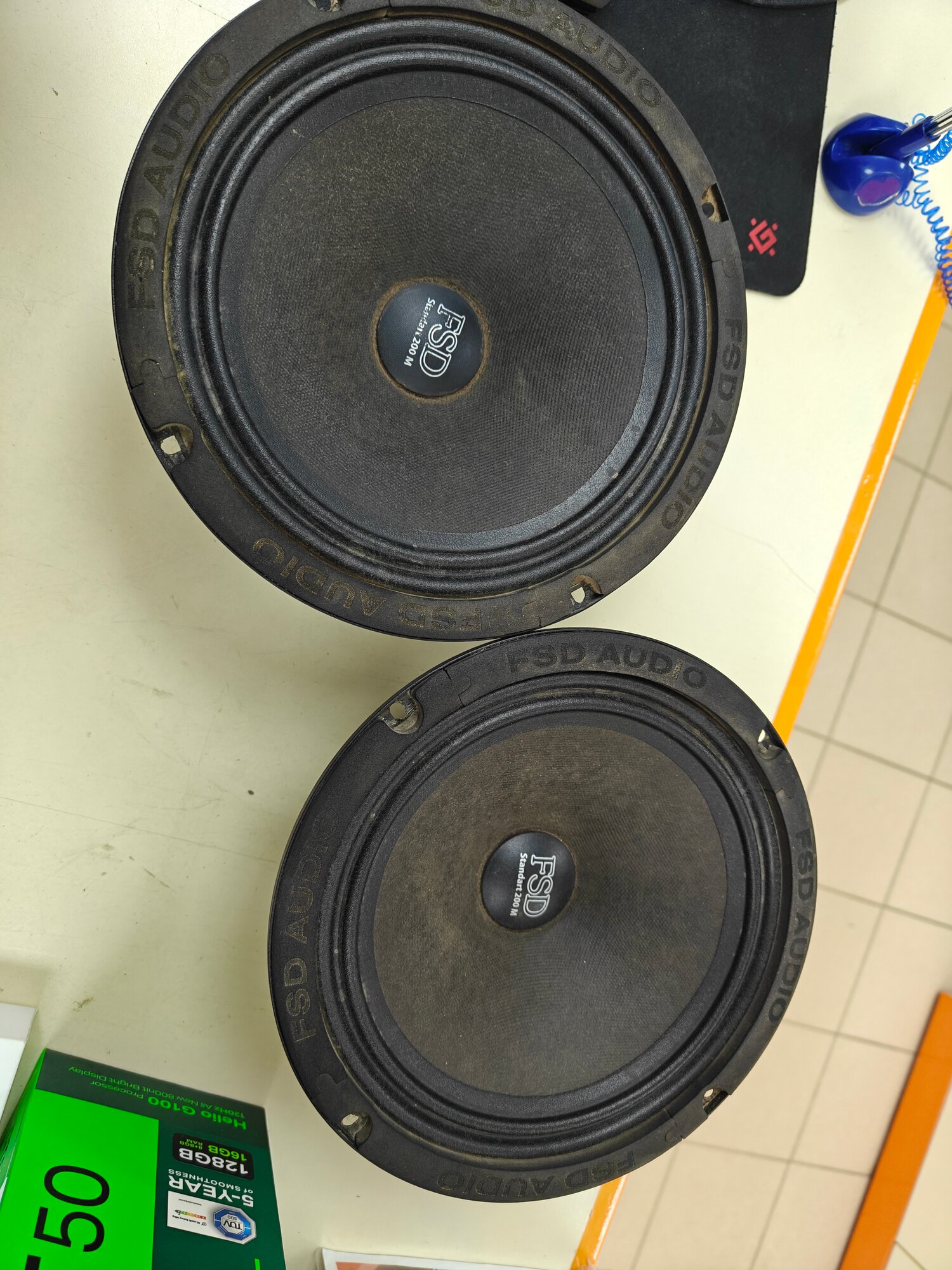 Автоакустика передняя FSD Audio Standart 165B Б/У