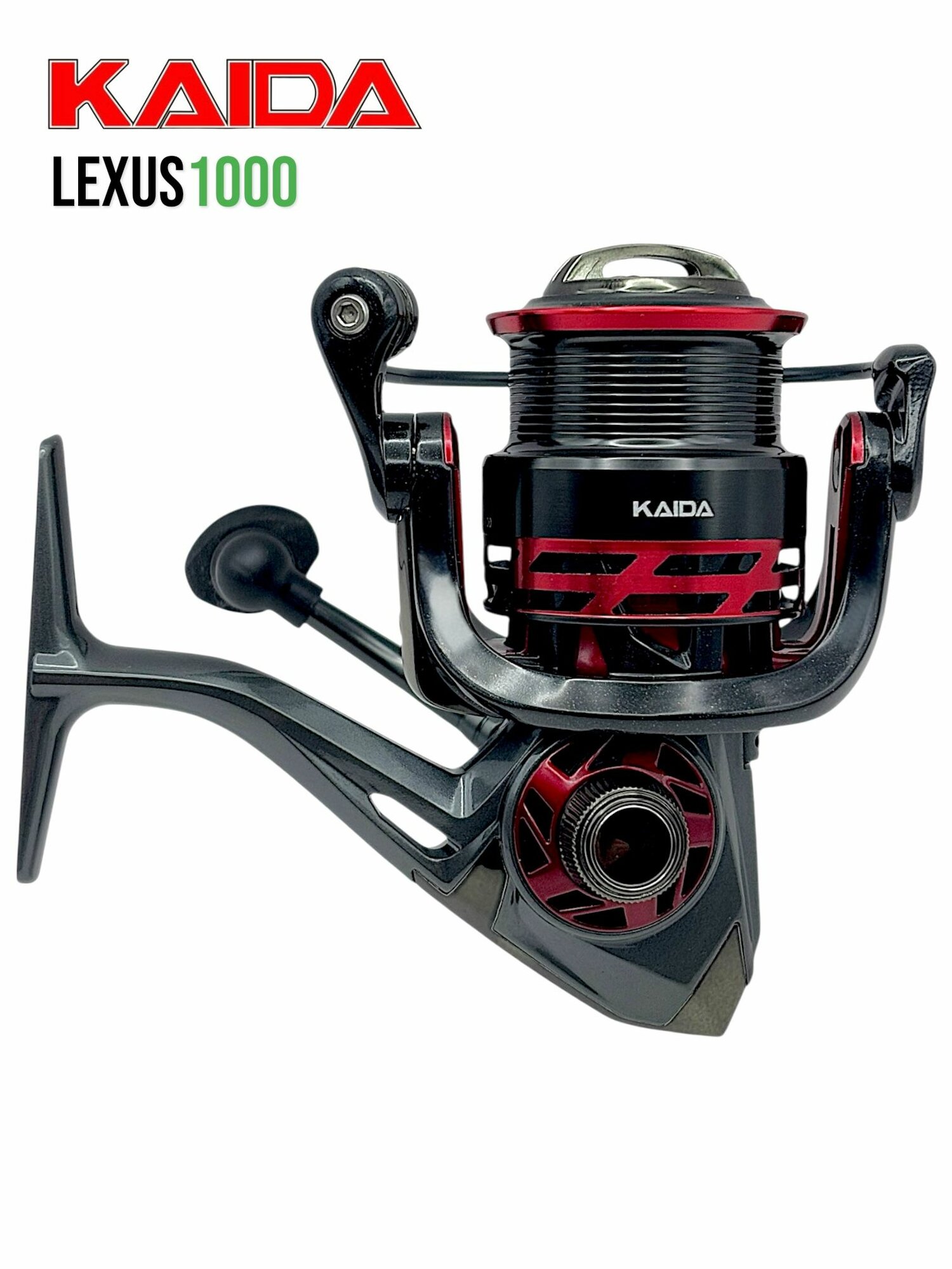 Катушка Kaida Lexus 1000 7+1 подшипников для рыбалки на спиннинга лайт, кайда