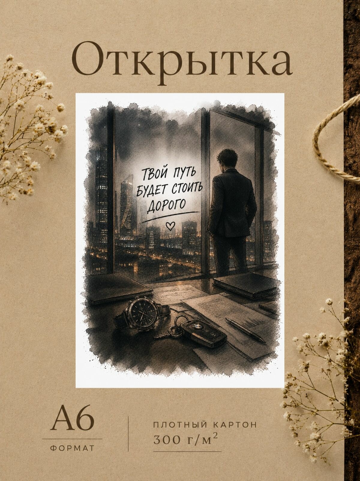 Открытка парню
