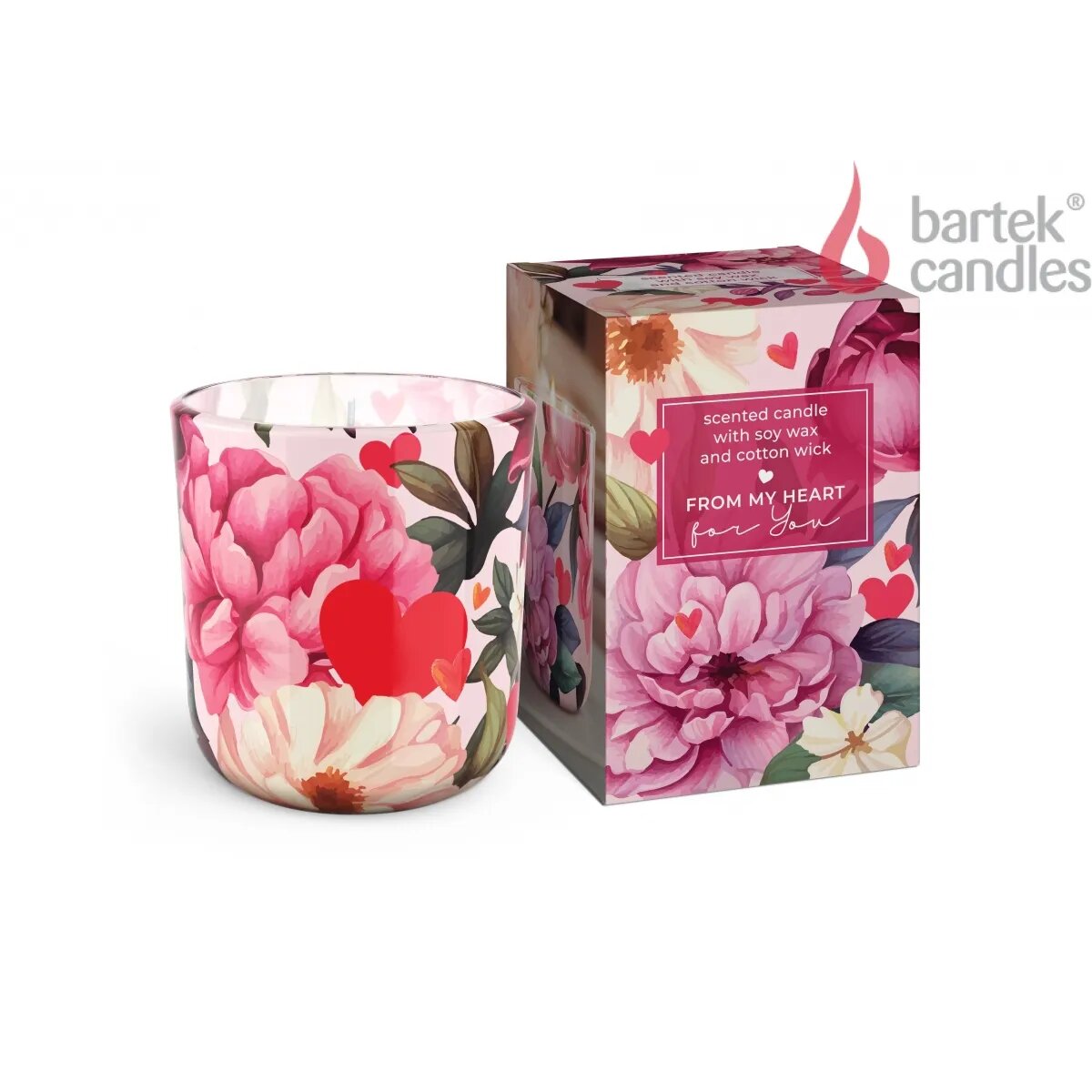 BARTEK Арома-свеча "From my heart" 150g