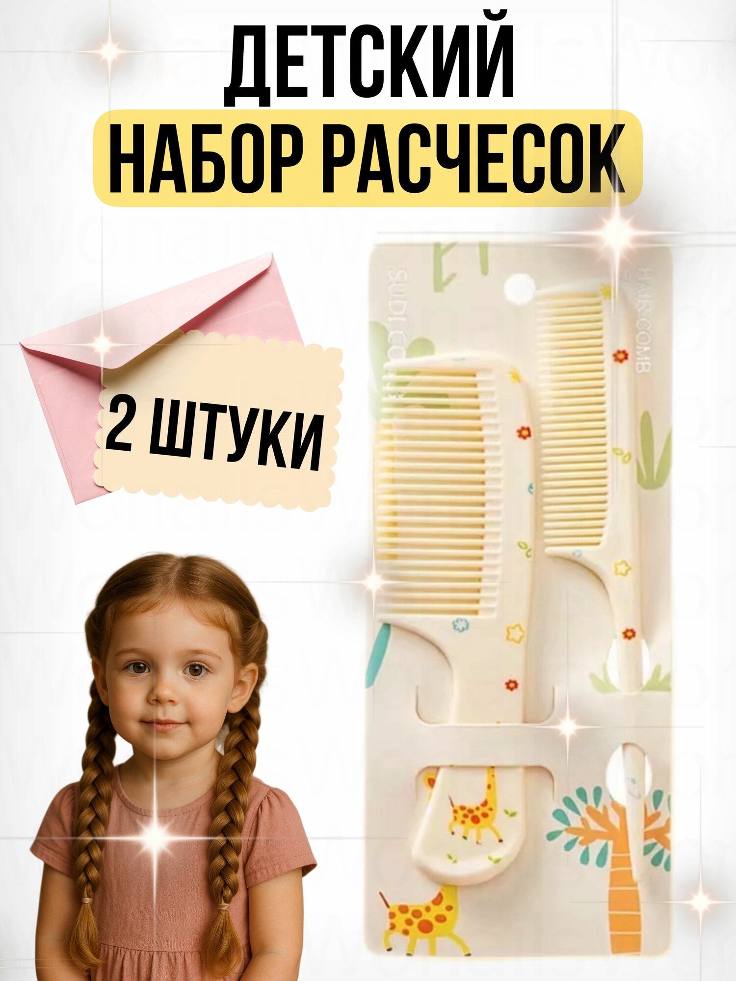 Набор расчесок для детей