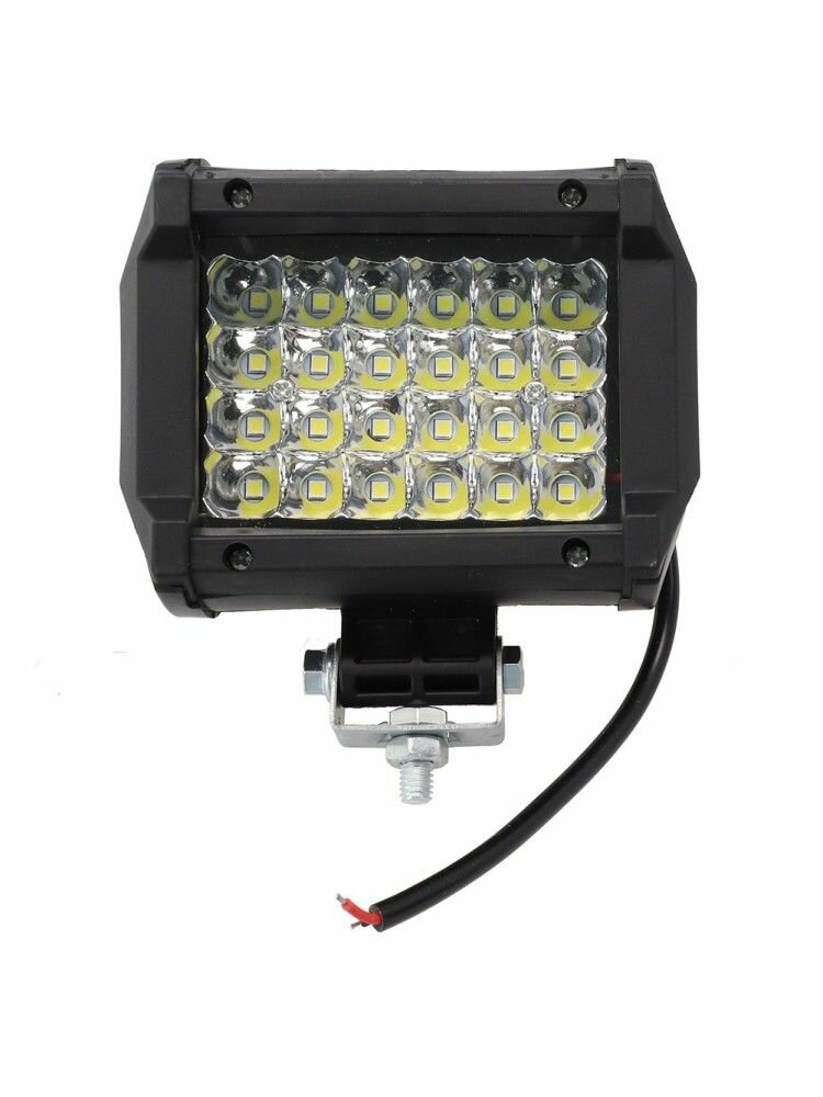Светодиодный рабочий светильник 72W 4' LED прожектор для грузовика, внедорожника, лодки и спецтехники — IP68 6000K