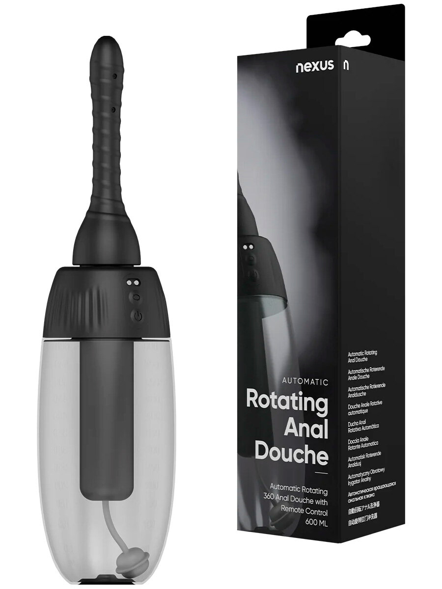 Анальный душ с автоматической ротацией Nexus Automatic Rotating Anal Douche