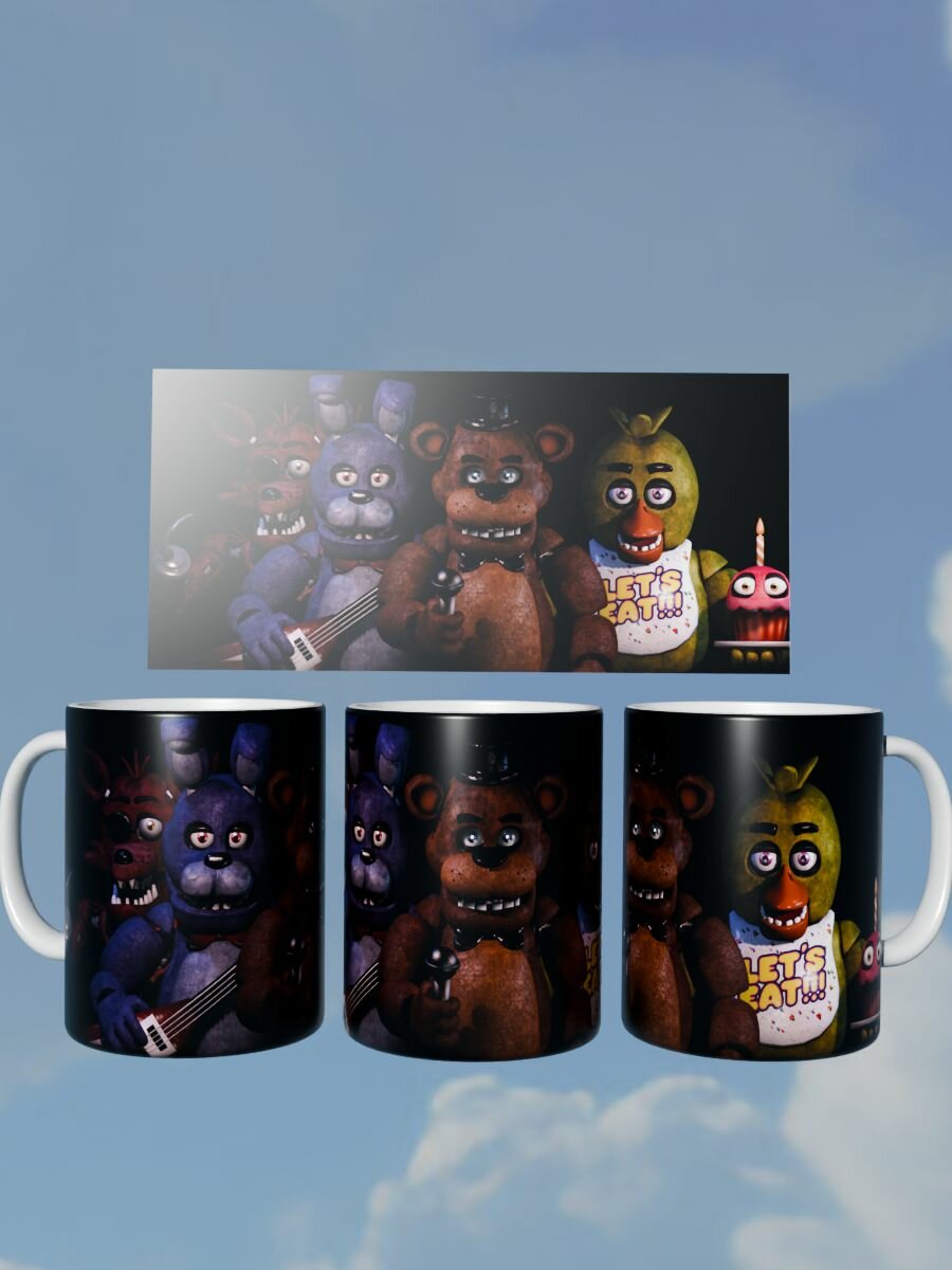 Кружка Five Nights at Freddy s FNAF фнаф Пять ночей у Фредди