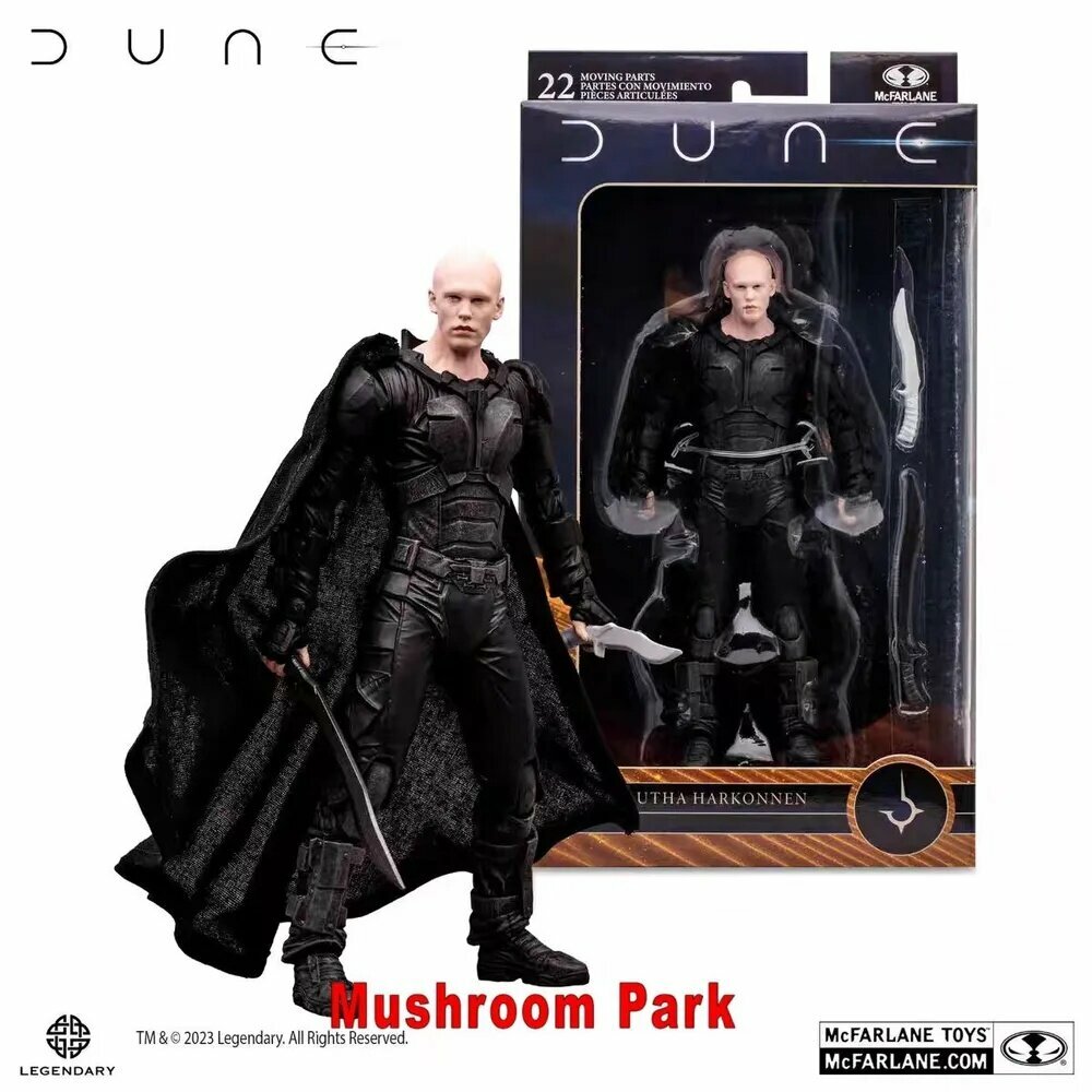 McFarlane Toys 7-дюймовая модель ручной работы Dune 2 Fidrosa Hacknan