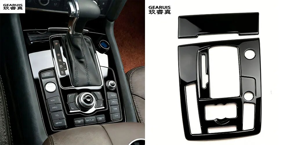 Накладка Audi Q7 4L A Model Gear Black