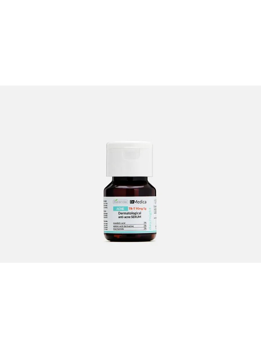 Дерматологическая сыворотка анти-акне дневная/ночная BIELENDA DR MEDICA ACNE 30 мл
