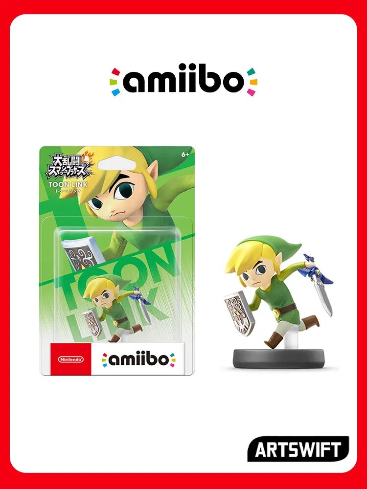 Nintendo amiibo Мульт-Линк / Toon Link (Super Smash Bros. Collection) Asian Version ARTSWIFT