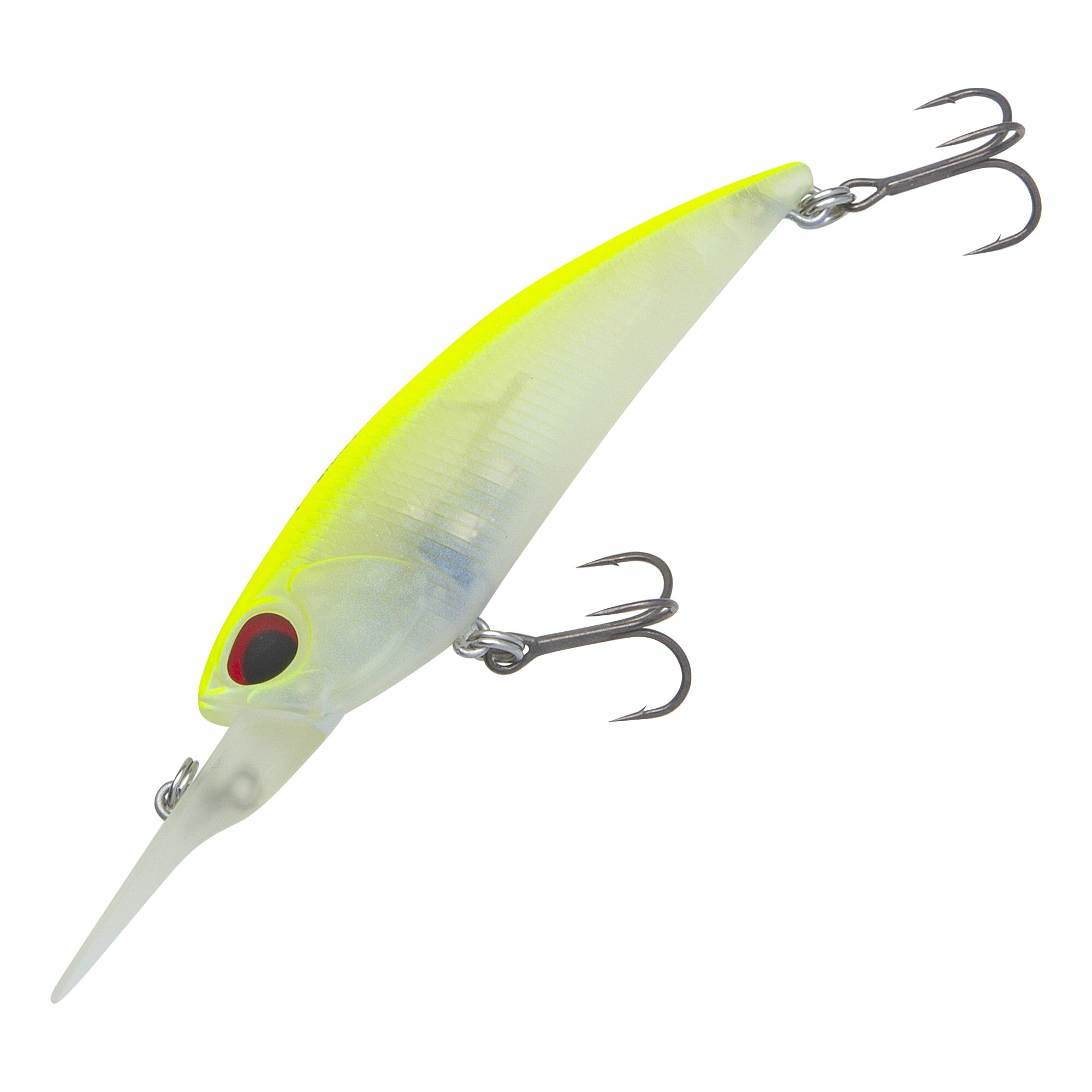 Воблер DUO Realis Shad 59 #CCC3028 Ghost Chart, нейтральная плавучесть, 4,7 г.
