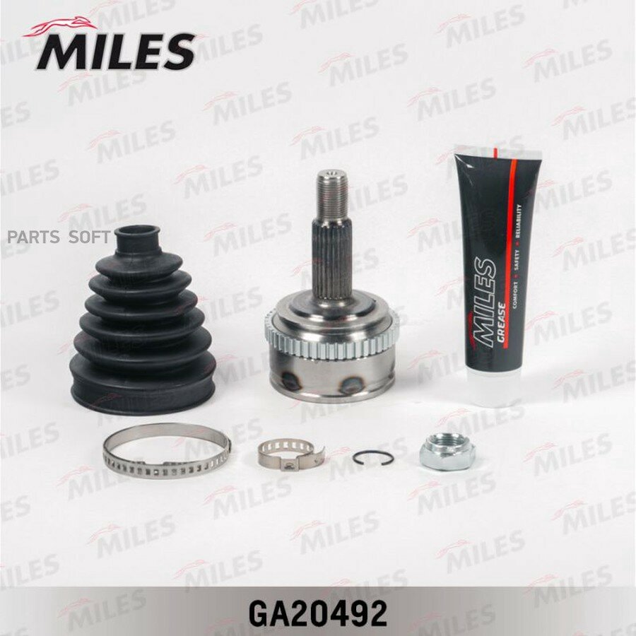 MILES GA20492 ШРУС Lada Vesta 15- наружный ABS ()