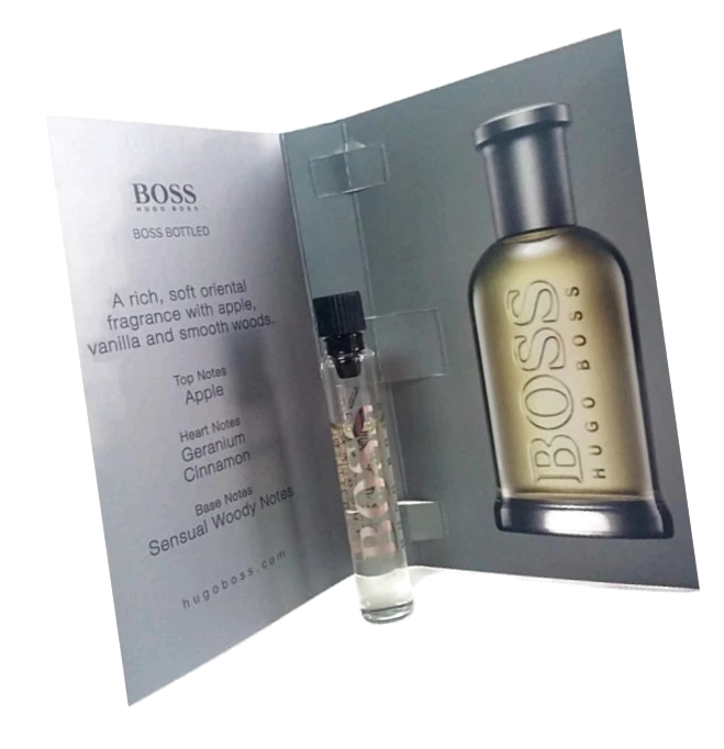 Мужской Хьюго Босс Ботлед пробник туалетной воды 1.5 мл - Hugo Boss Bottled миниатюра