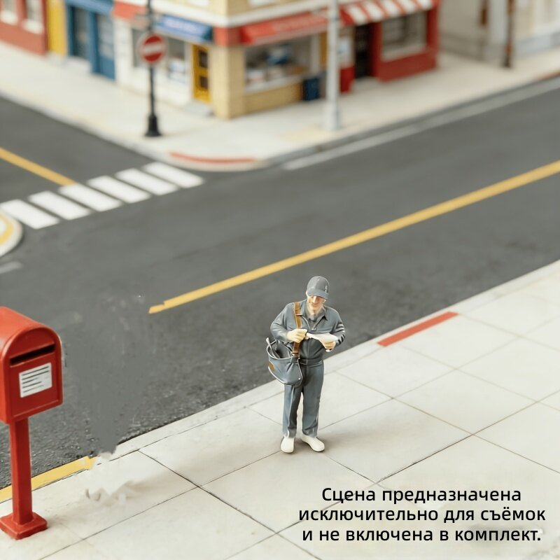 Миниатюрная модель из смолы 1:64, окрашенная фигурка с диорамой, стиль C-266
