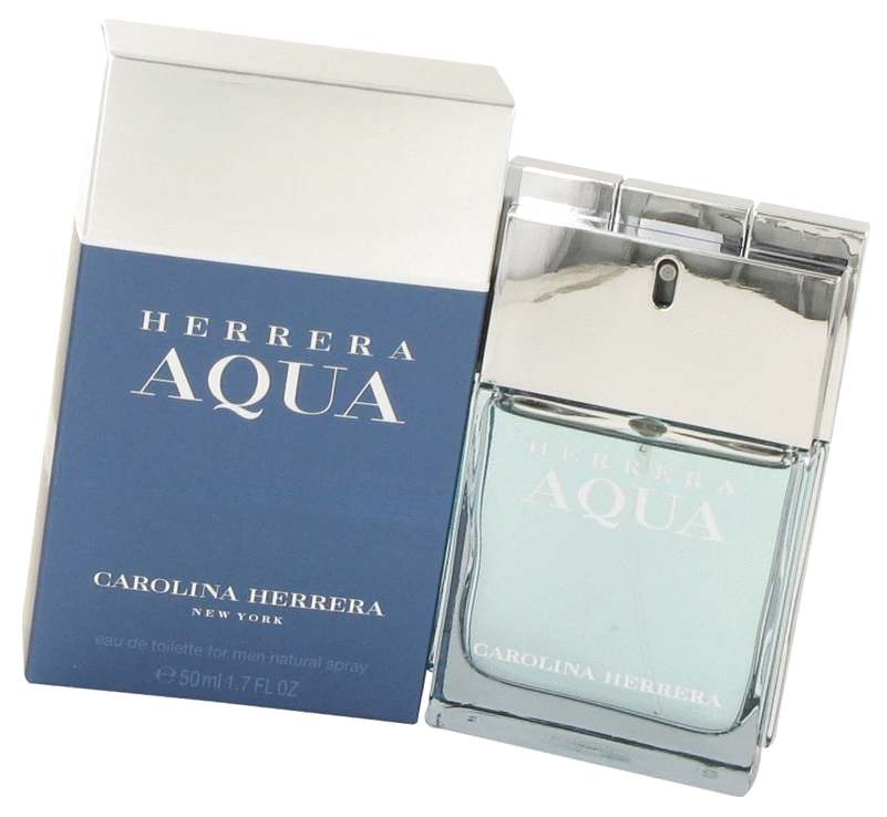 Мужские духи Херрера Аква 50 мл / Carolina Herrera Herrera Aqua туалетная вода