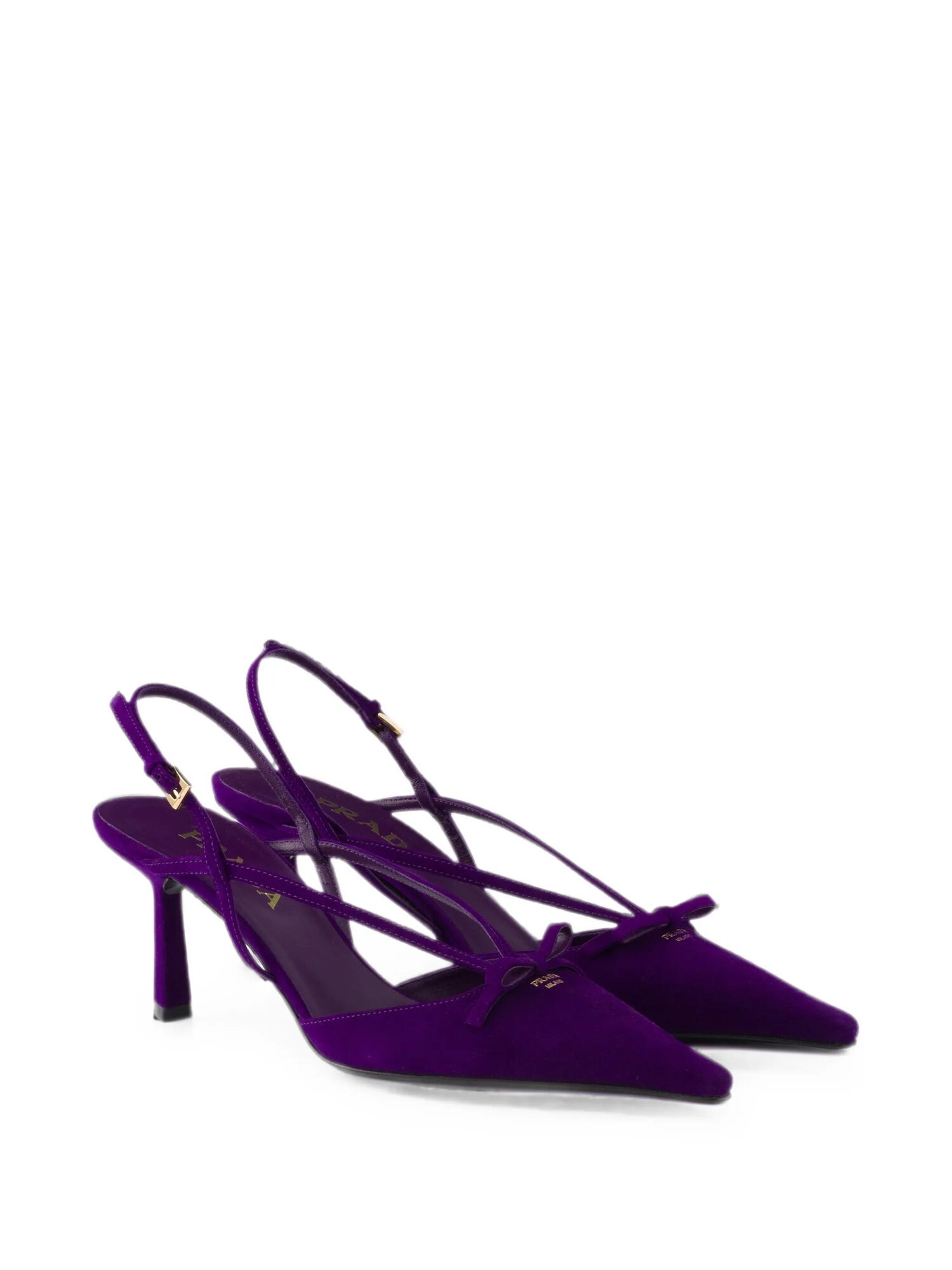Туфли Prada Suede slingback pumps, размер 41 EU — фото 1